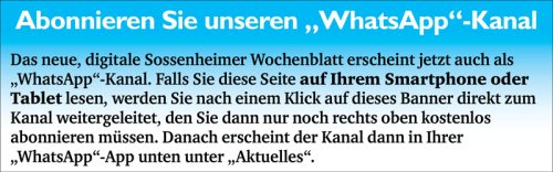 Stadtrundgang | Sossenheimer Wochenblatt